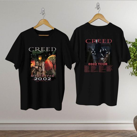 Shirts | 202 Creed Tour Weathered Tour T Shirt 2 Sided | Poshmark